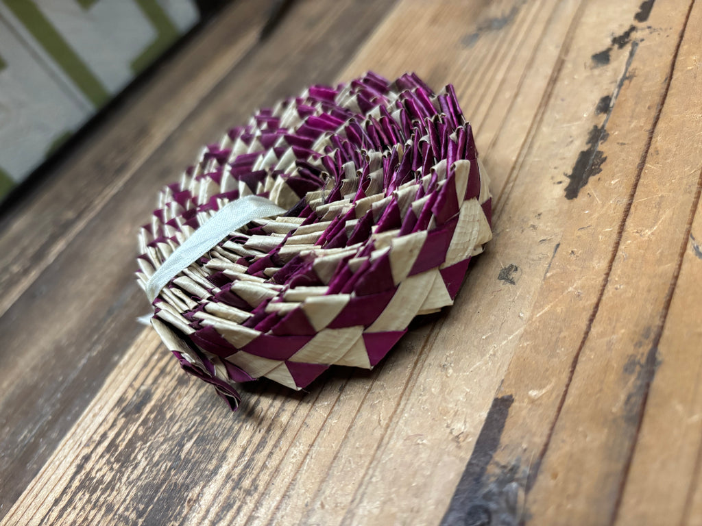 Bleached Buri Ricrac 2-toned Weave- Purple- 5 yard roll – California ...