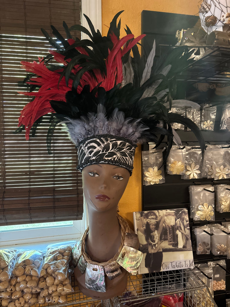 READY TO SHIP headpiece and neckpiece – California Hula Center