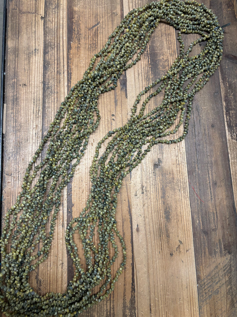Mongo Shell Long Lei- Green – California Hula Center