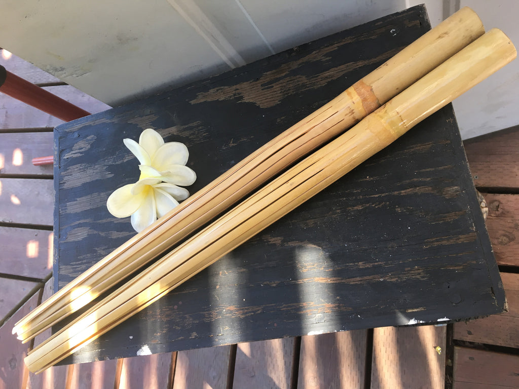 Hawaiian Pu'ili Sticks (Pair) – California Hula Center
