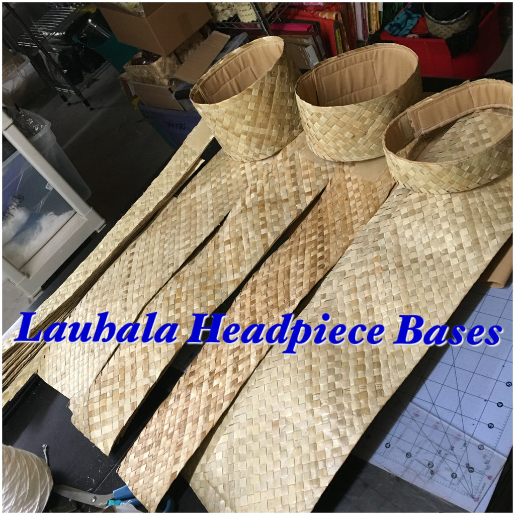Woven Lauhala Headpiece Base – California Hula Center