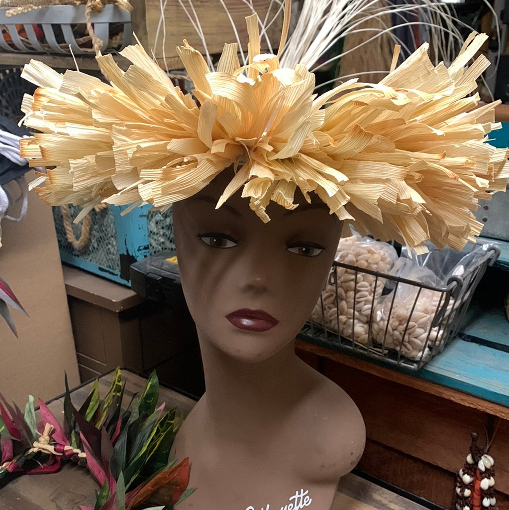 Tahitian Crown Husk Headpiece – California Hula Center