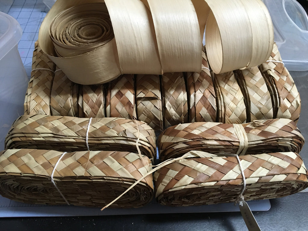 Buri weave- 1" wide, 10 yards long – California Hula Center