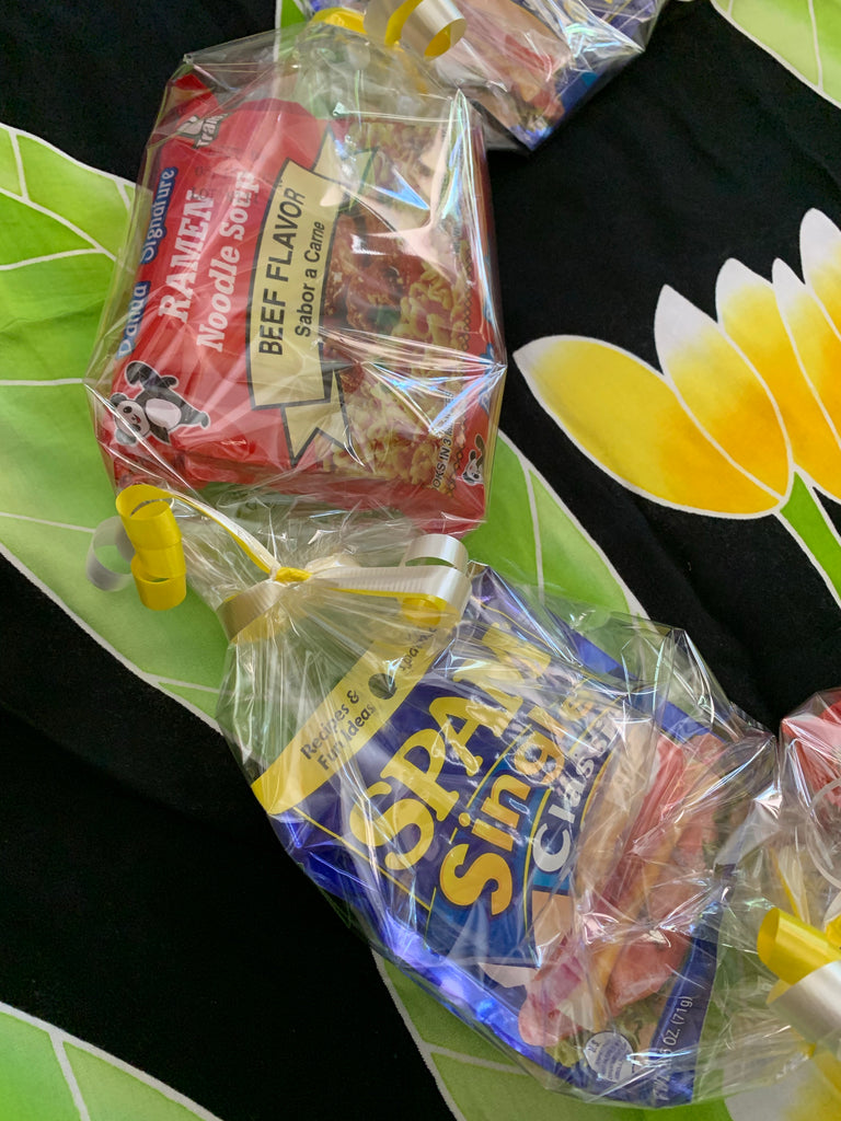 Spam and Noodle Lei – California Hula Center